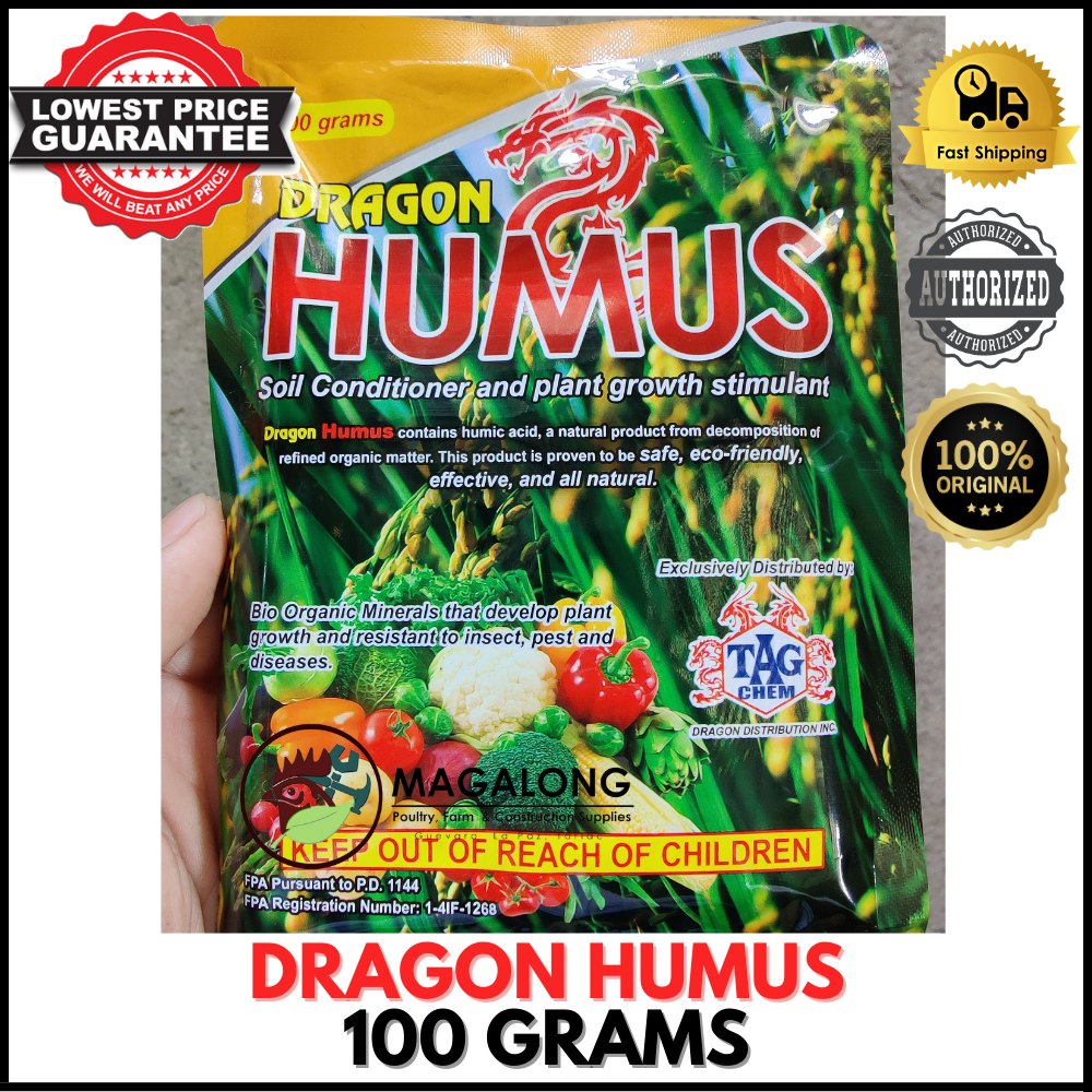 DRAGON HUMUS - ORGANIC SOIL CONDITIONER & PLANT GROWTH STIMULANT ...