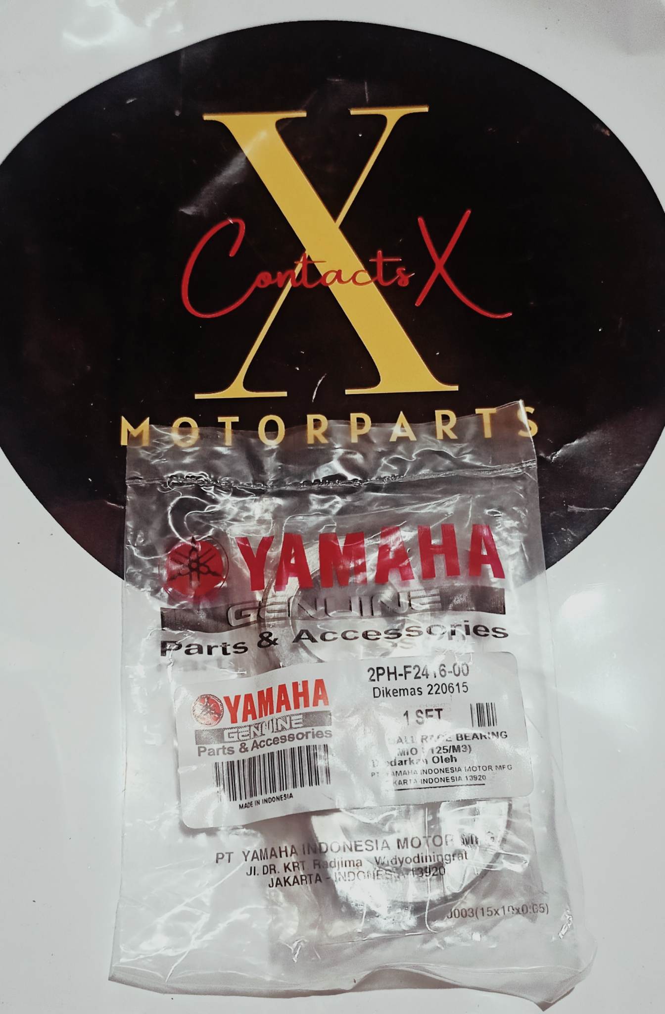 BALL RACE BEARING - Mio i125, Mio soul i125, Sniper150 - 2PH-F2416-00 ...