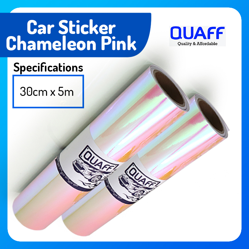 Quaff High Quality Car Sticker Chameleon Pin 30cmx 5m | Lazada PH