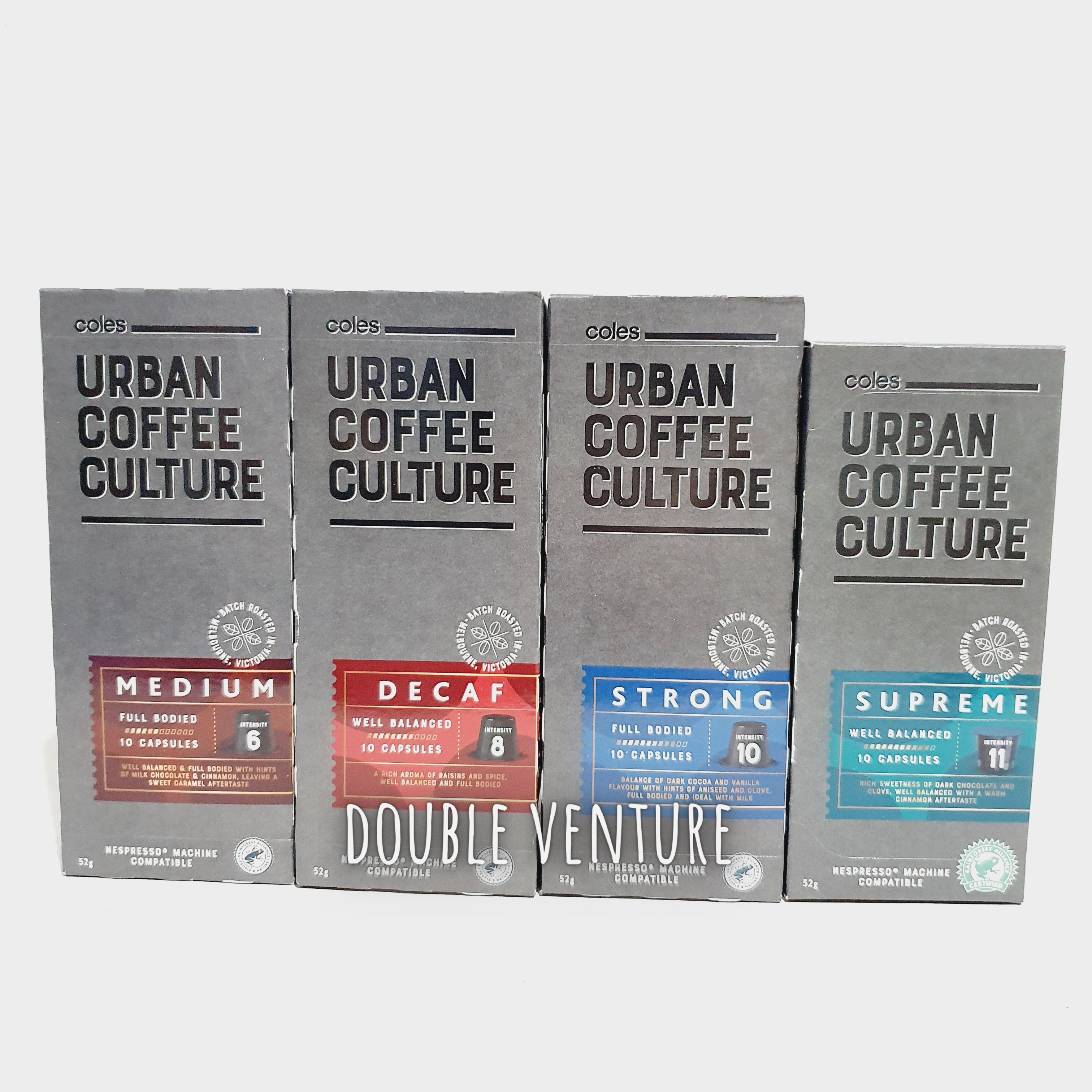 Coles Urban Coffee Culture Nespresso Compatible Capsules 10pk (Medium ...