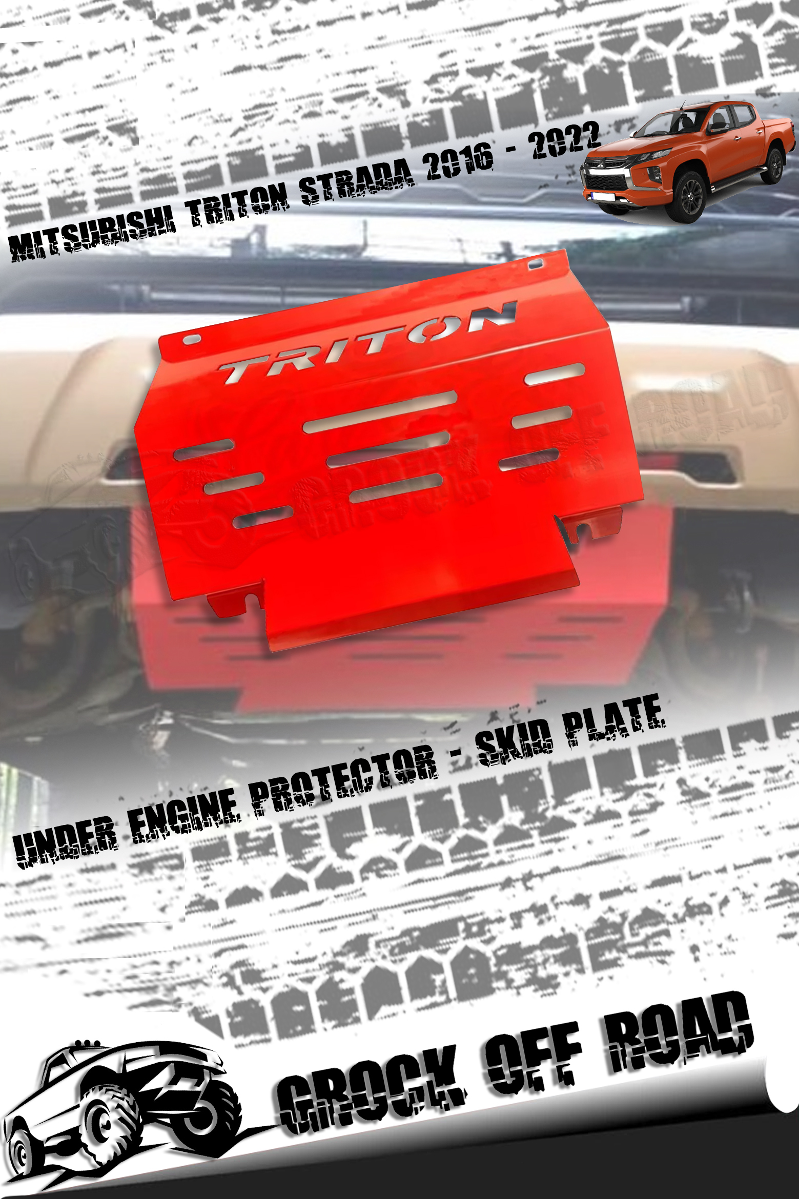 MITSUBISHI TRITON STRADA 2016 2017 2018 2019 2020 2021 2022 UNDER ...