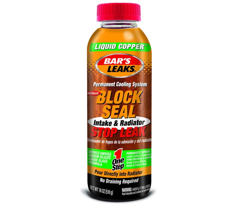 Bar's Leaks 1109 Block Seal Liquid Copper Intake and Radiator Stop Leak ...