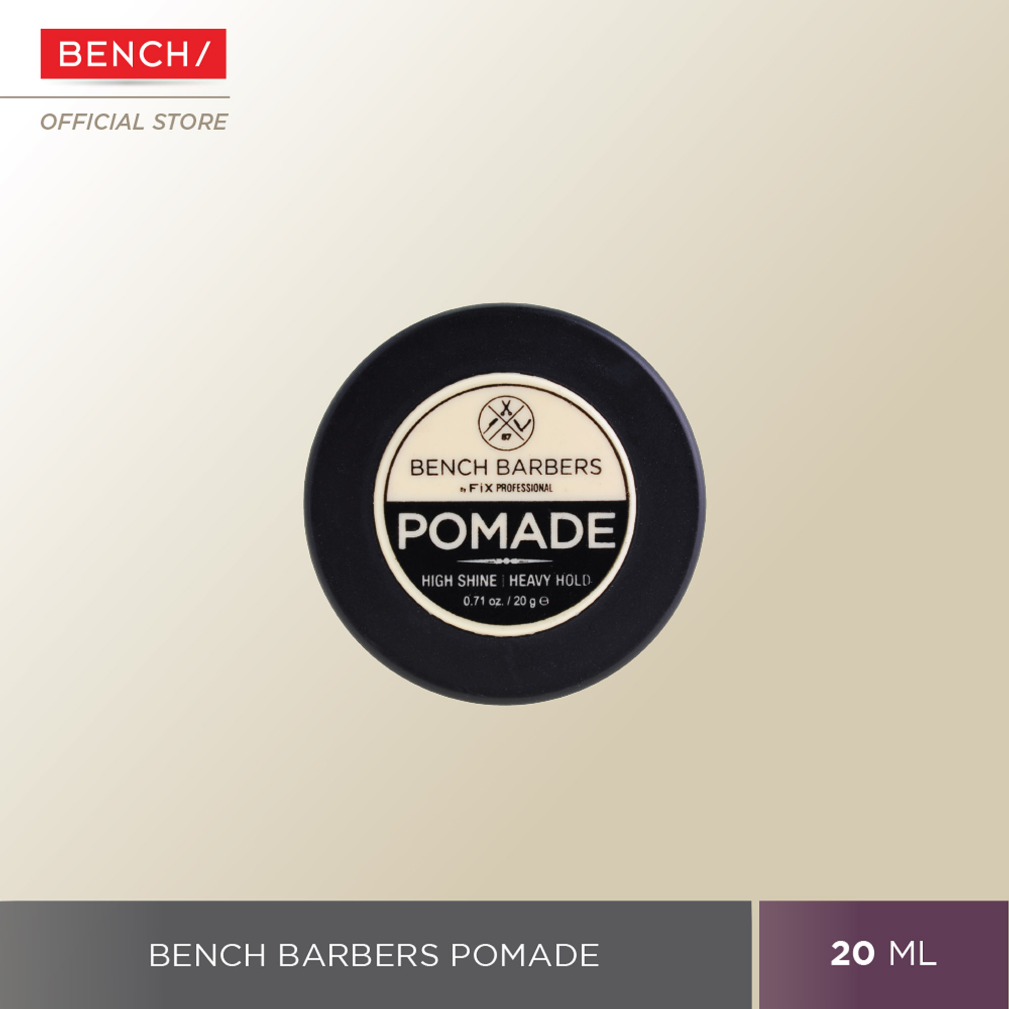 BENCH- TCR1020Q Bench Fix Bench Barbers Pomade | Lazada PH