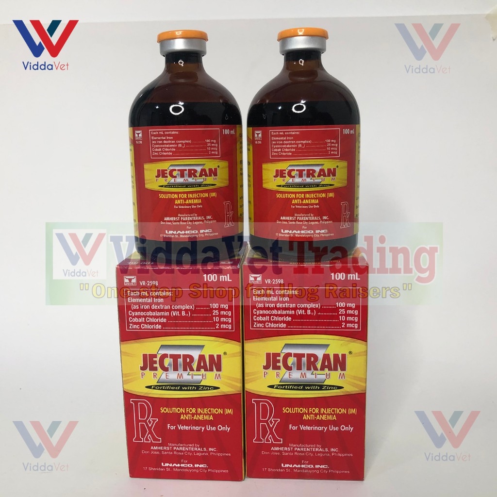 Viddavet - Univet Jectran Fo.rti.fie.d with Z.i.nc 100ml | Lazada PH