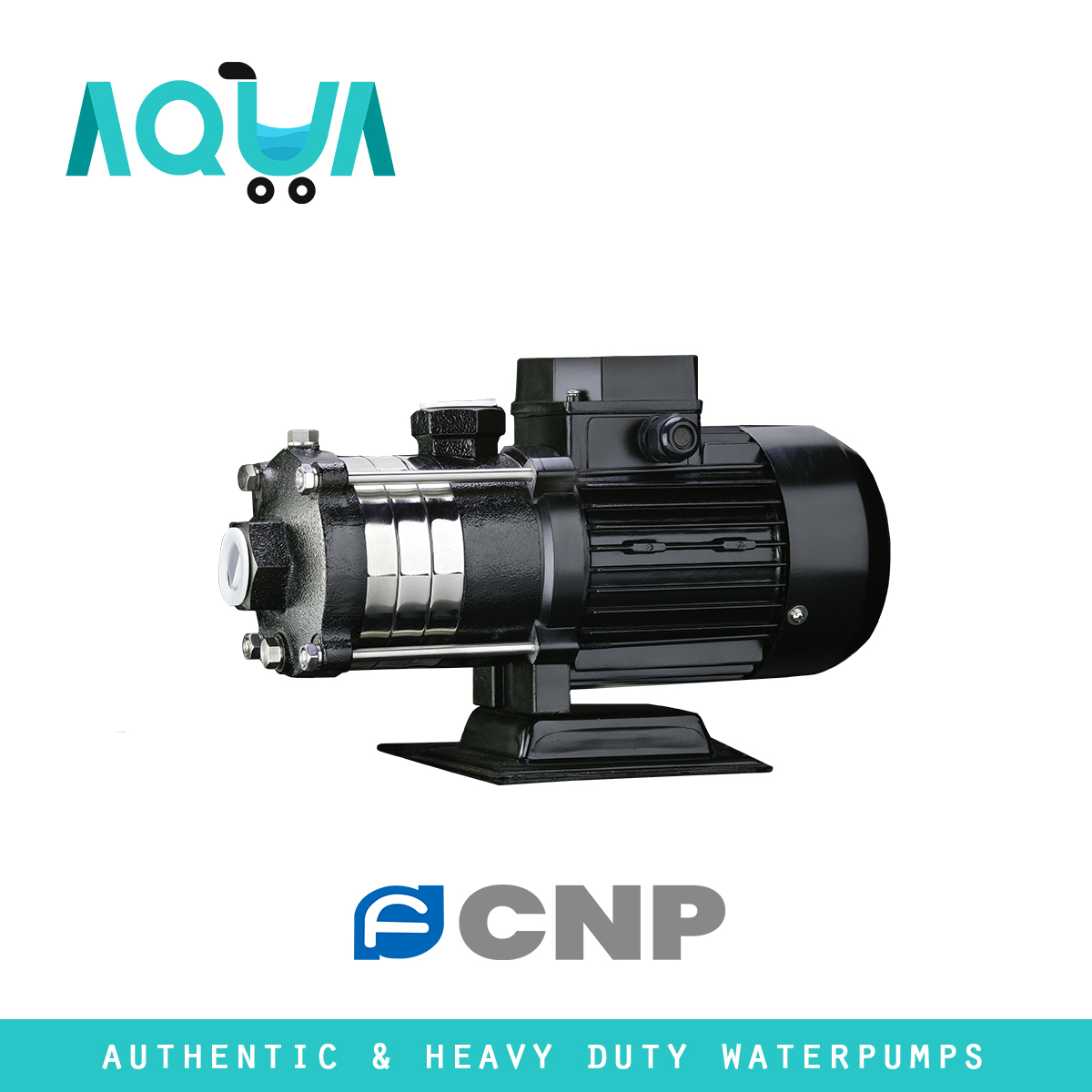 CNP LIGHT HORIZONTAL MULTISTAGE CENTRIFUGAL PUMP - CHLF MODEL - 1.5HP ...