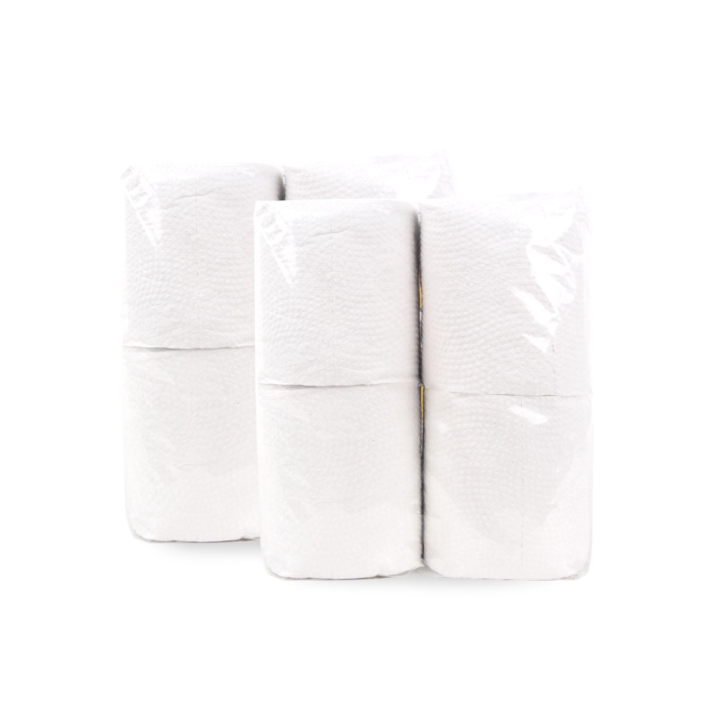 HOT- Success Bathroom Tissue 2 Ply 140 Pulls x 8 Rolls - Recycled Eco ...