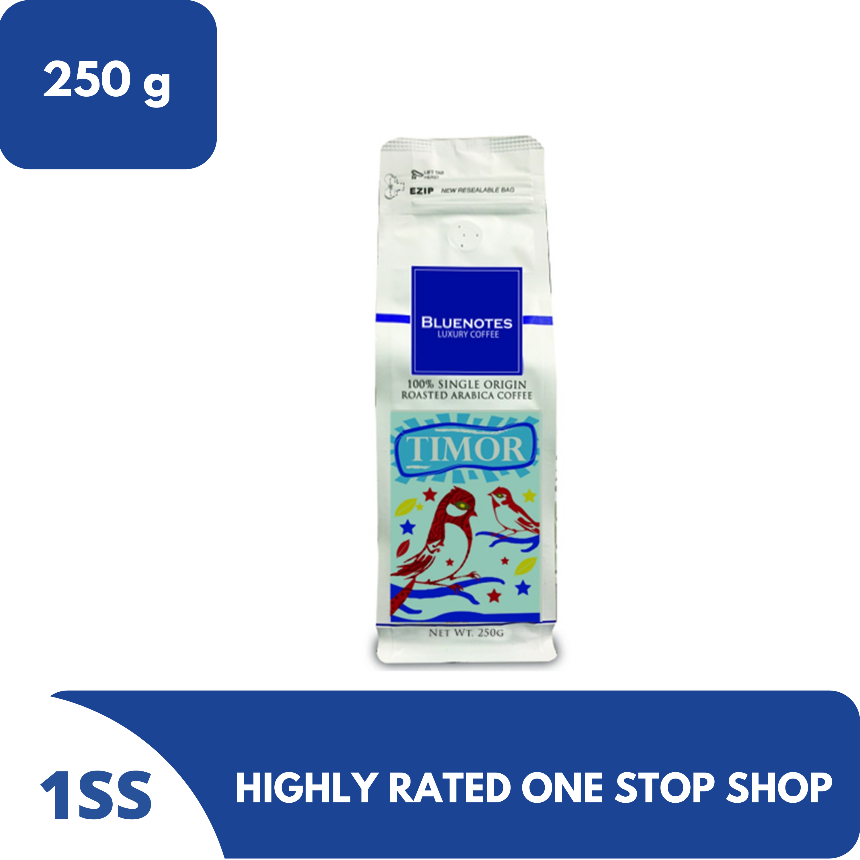 Blue Notes Luxury Coffee Timor, 250g | Lazada PH