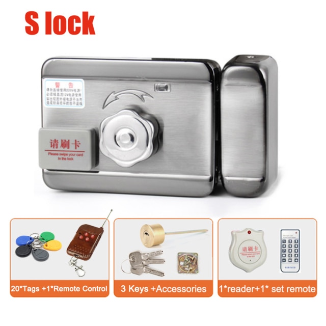 Wifi Control Electric Lock Gate Lock Access Control System Electronic ...