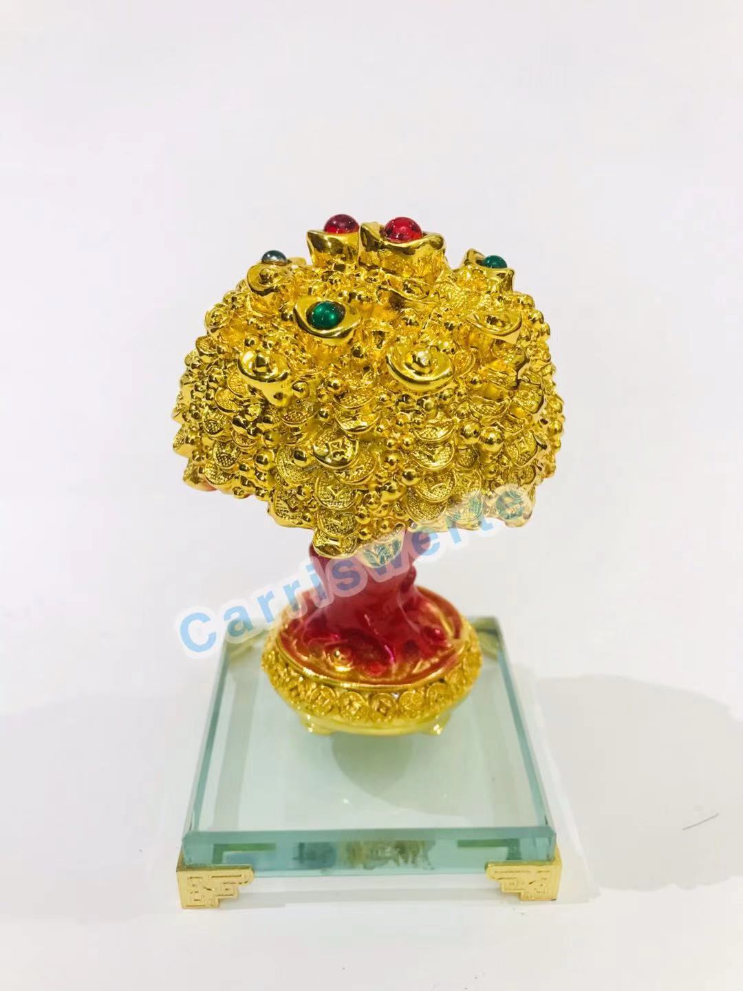 LUKCY CHARM CORNER Lucky Charm Money Tree Wealth Tree 14cm Tall | Lazada PH