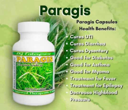 Paragis Miracle grass Herbal Capsules - Anti-Inflammatory - Prevents ...