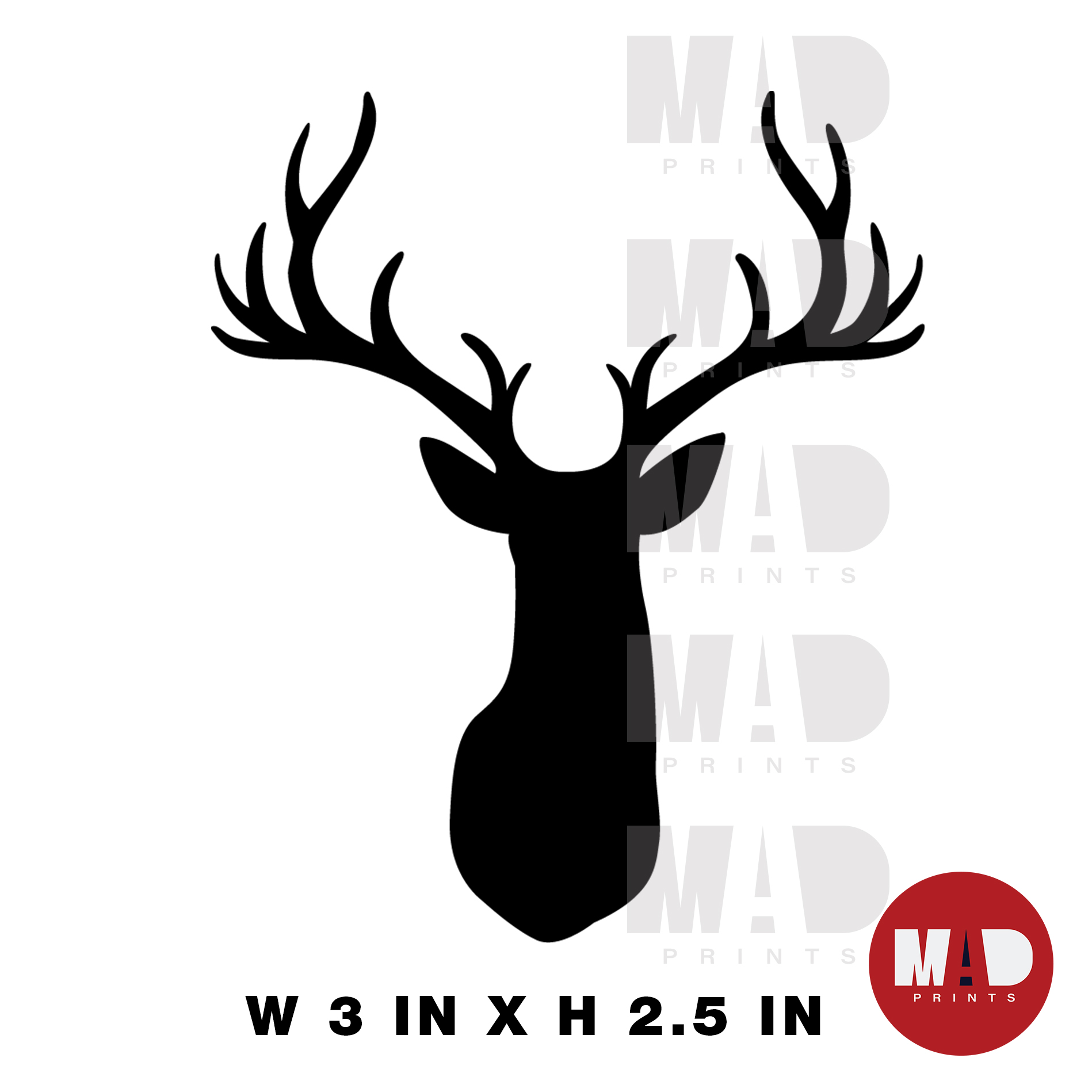 Patronus Stag Decal Sticker | Lazada PH