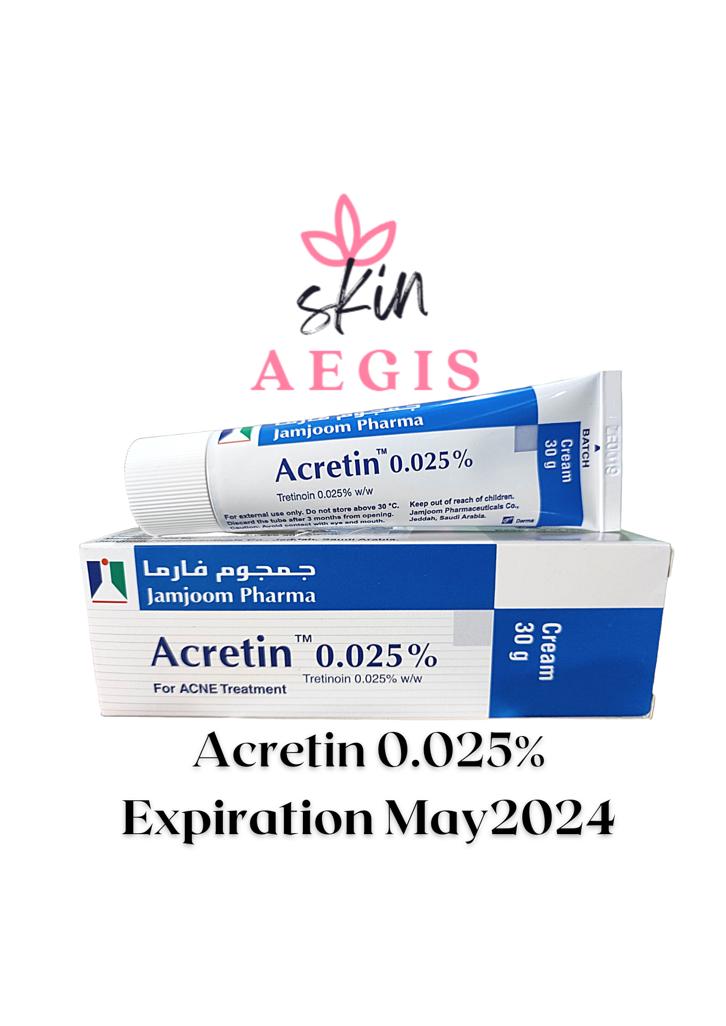 Acretin 0 025 Tretinoin Cream 30G Lazada PH