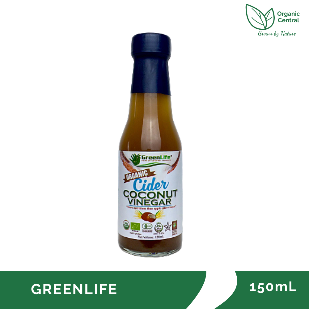 Greenlife Organic Cider Coconut Vinegar 150mL (Apple Cider Vinegar Alternative) | Lazada PH