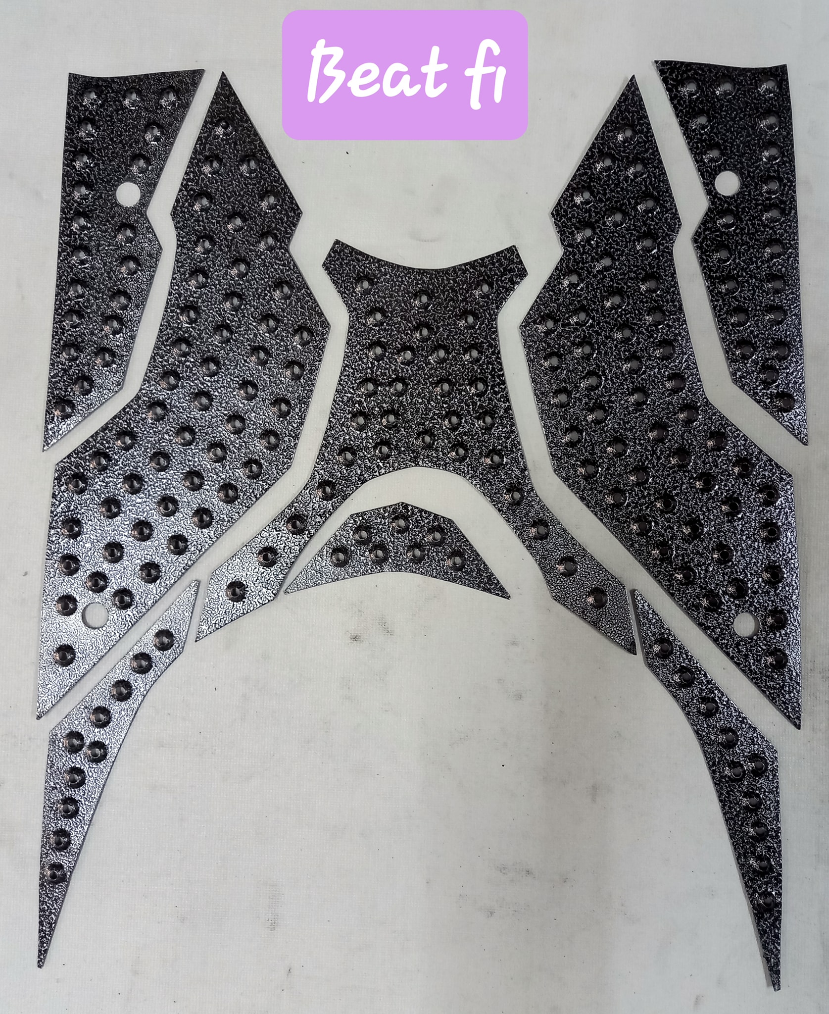 HONDA BEAT V2 / BEAT V2 / HONDA BEAT V2 ALLOY POWDER COATED FOOTBOARD ...