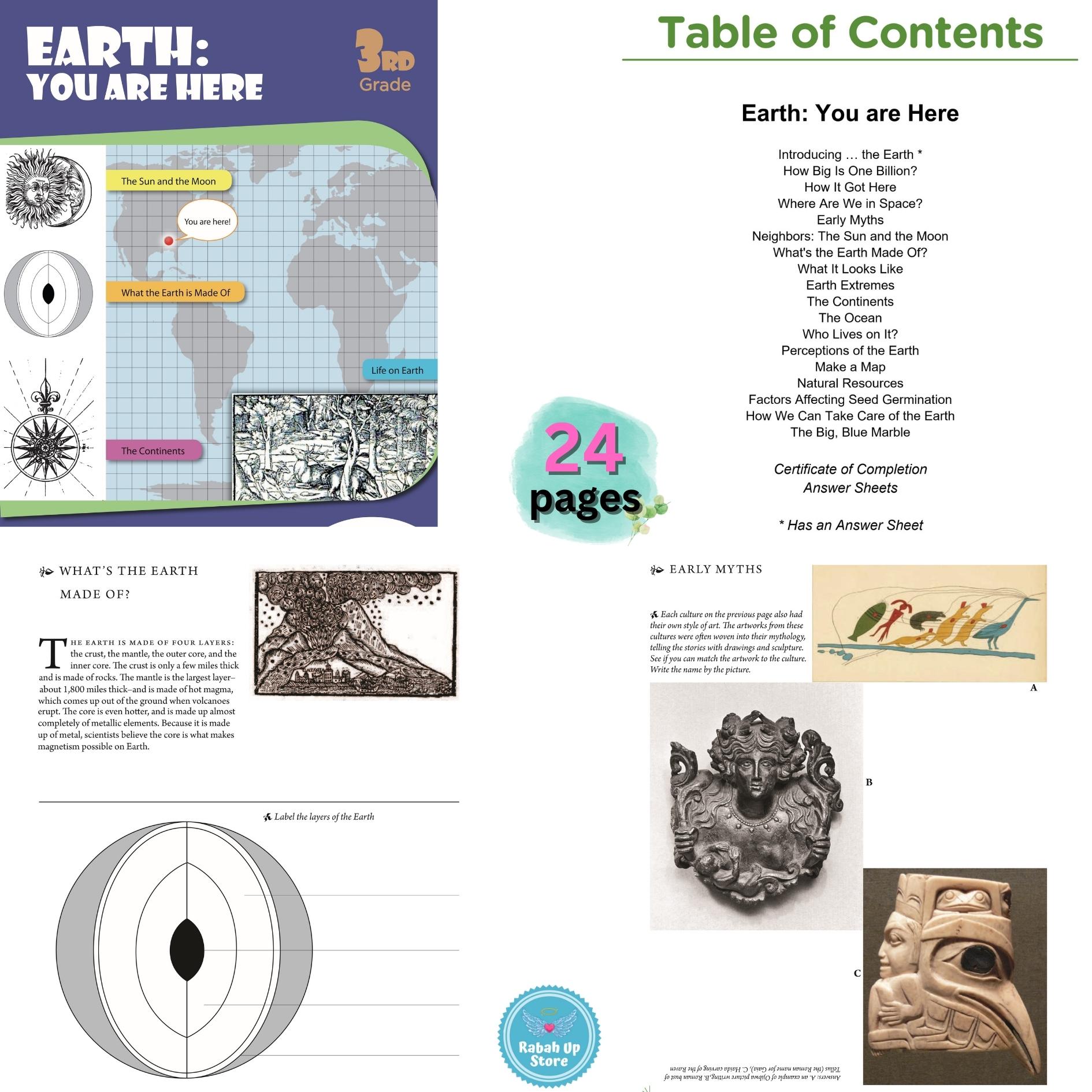 GRADE 3 (SCIENCE) Activity Workbook Worksheet Homeschool Learning ...