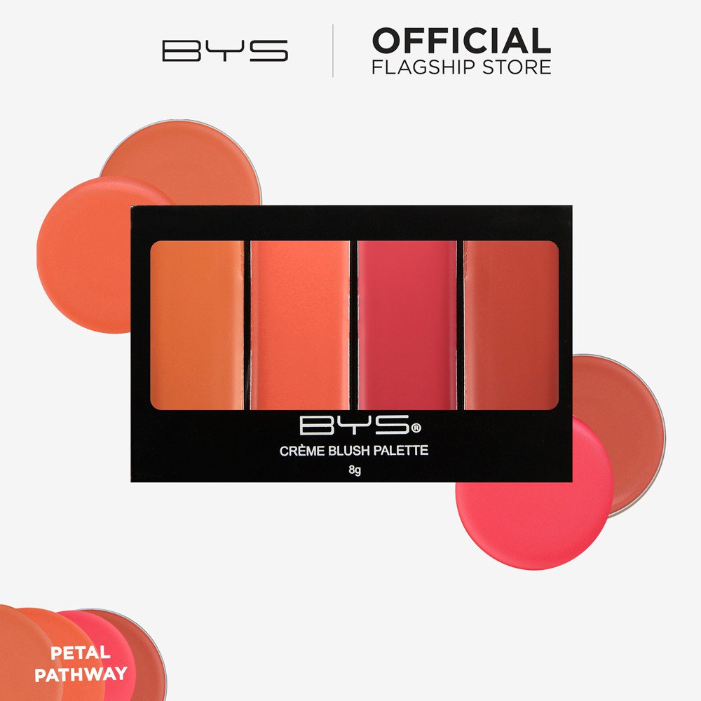 BYS Creme Blush Palette - Petal Pathway | Lazada PH
