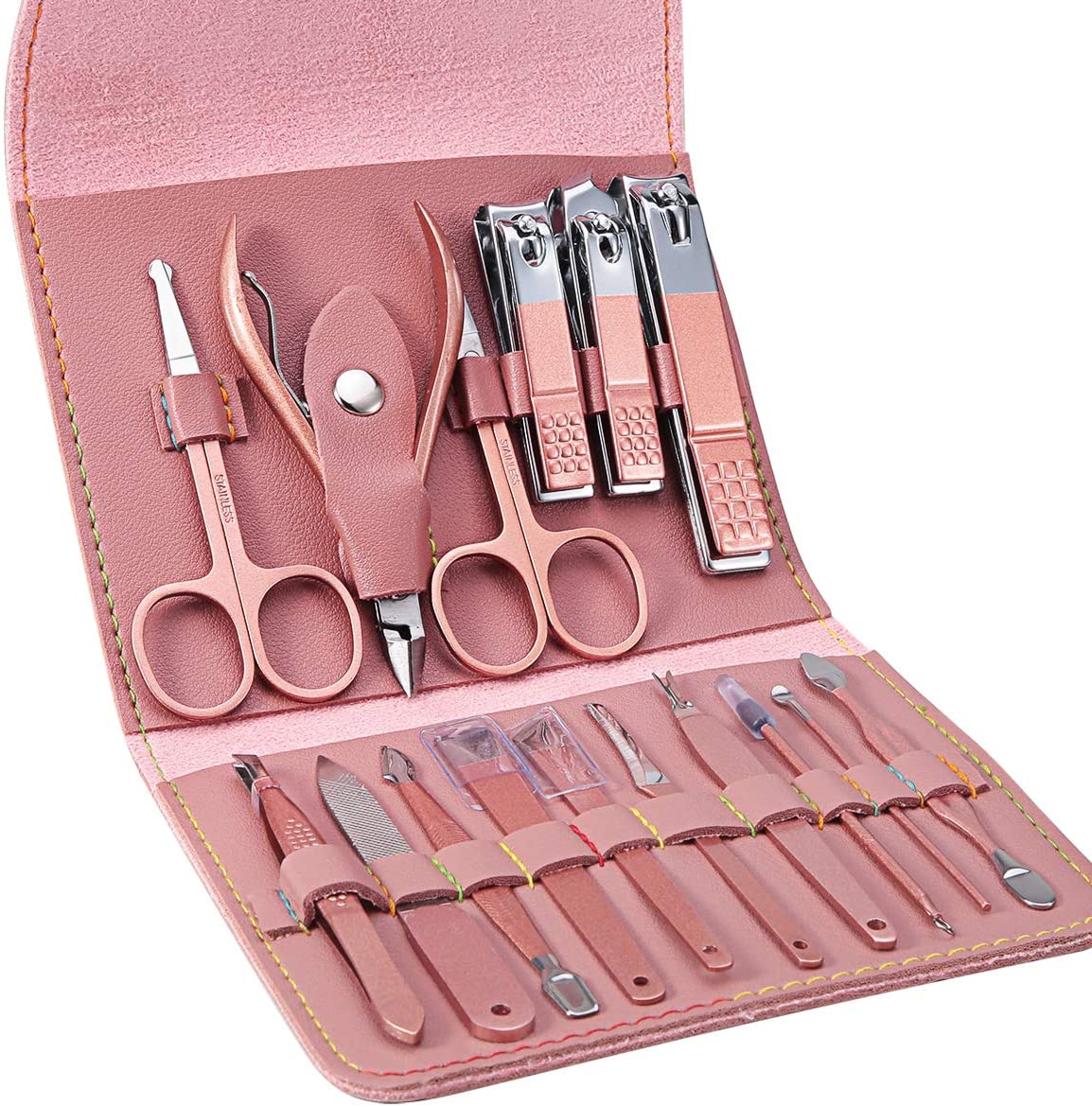 Manicure Set Professional Nail Clipper Set Fitting Foot Set-16 ...