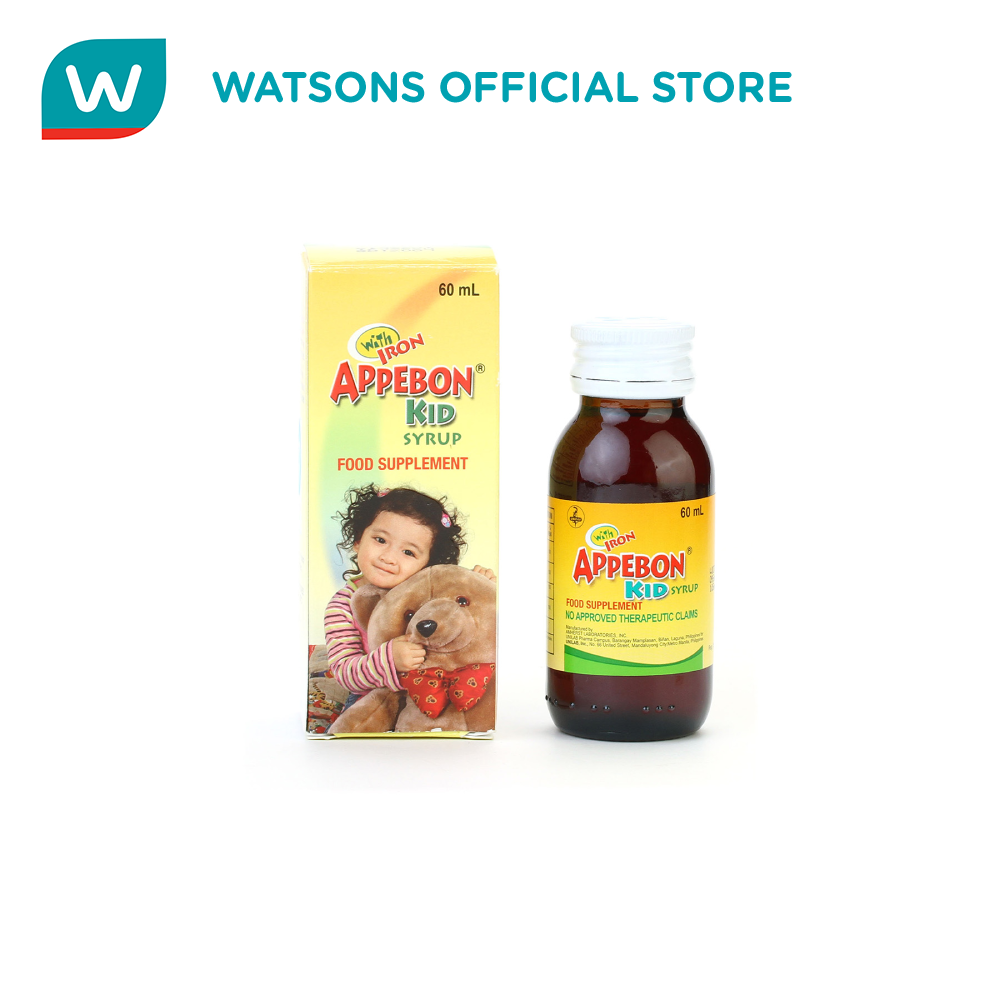 APPEBON Kid Syrup with Iron 60ml | Lazada PH