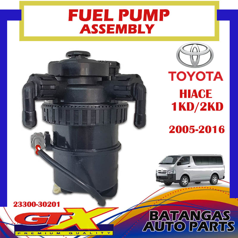 FUEL PUMP ASSEMBLYTOYOTA HIACE 1KD/2KD 2005-2016 GTX PN: 23300-30201 ...