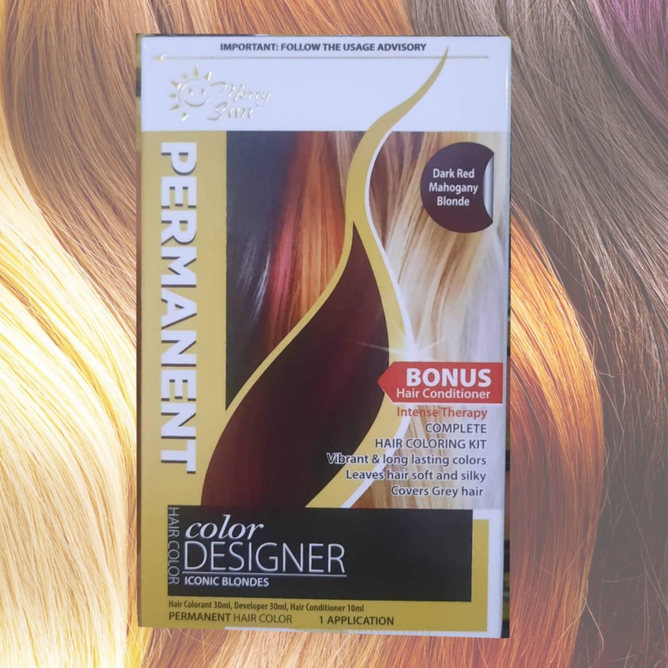 Mini Permanent Hair Colors Mini Version by Merry Sun (available in 12 ...