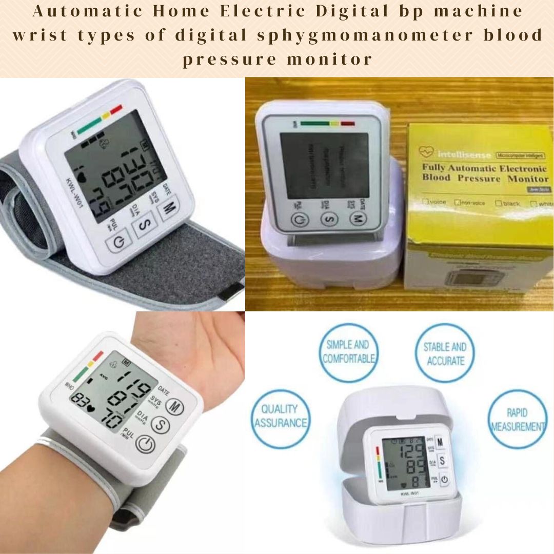 Automatic Home Electric Digital bp machine wrist types of digital ...