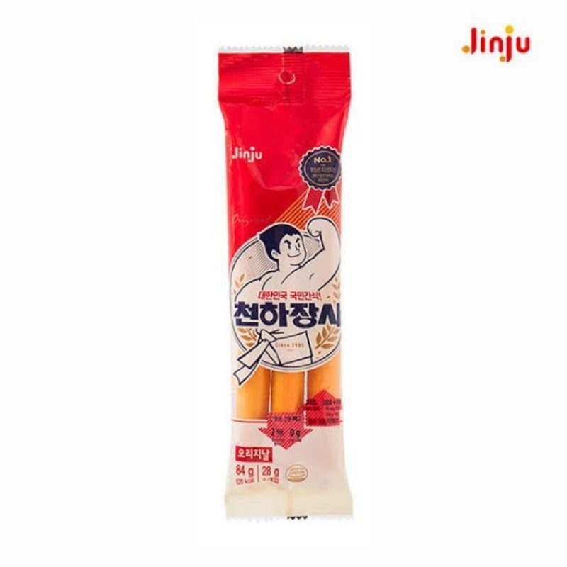 Jinju Korean Cheese Sausage Snacks 28g x 10pcs (Ready to Eat) | Lazada PH
