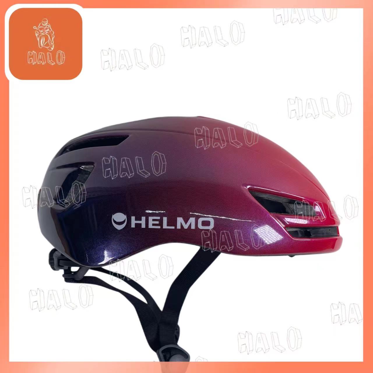 [HALO MOTOR] HELMO NUTSHELL HELMET DC999 WITH TAIL LIGHT USB CHARGING ...