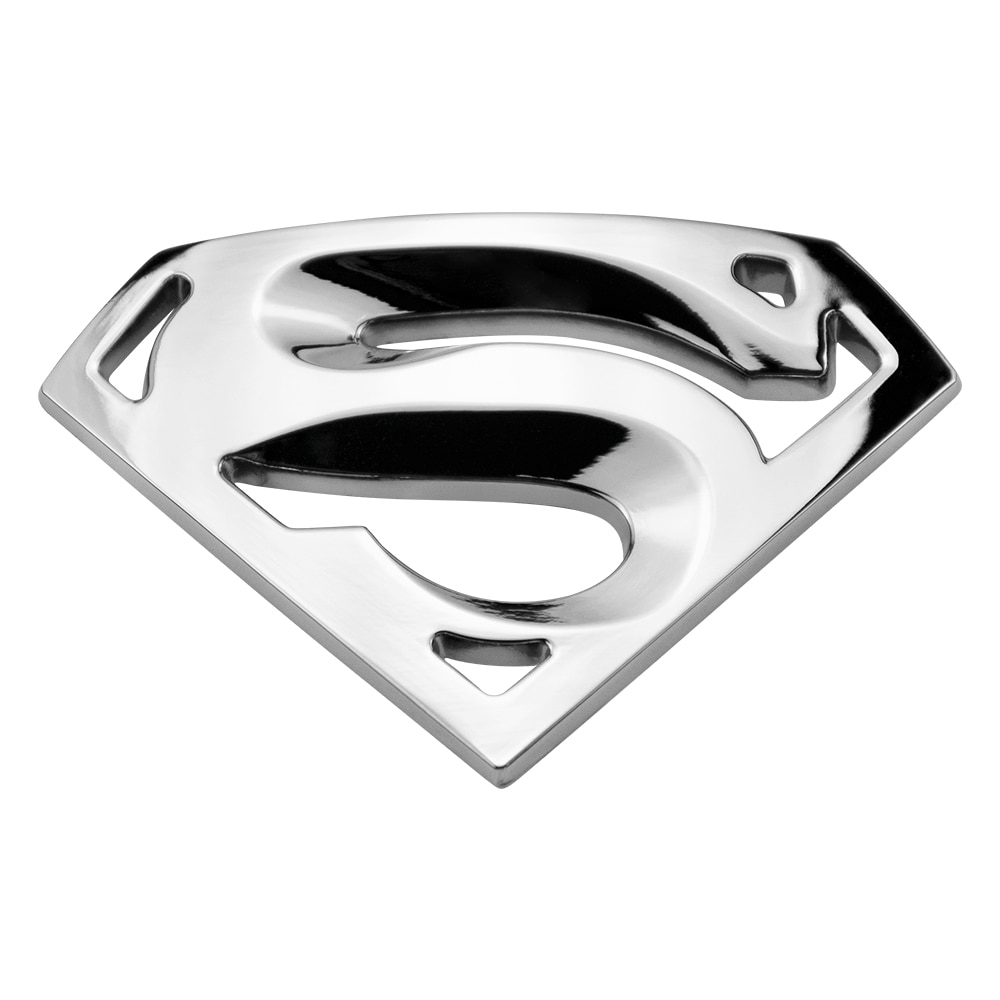 T-36 SUPERMAN Metal 3D 3M Chrome Auto Logo Badge Metal Car Sticker ...