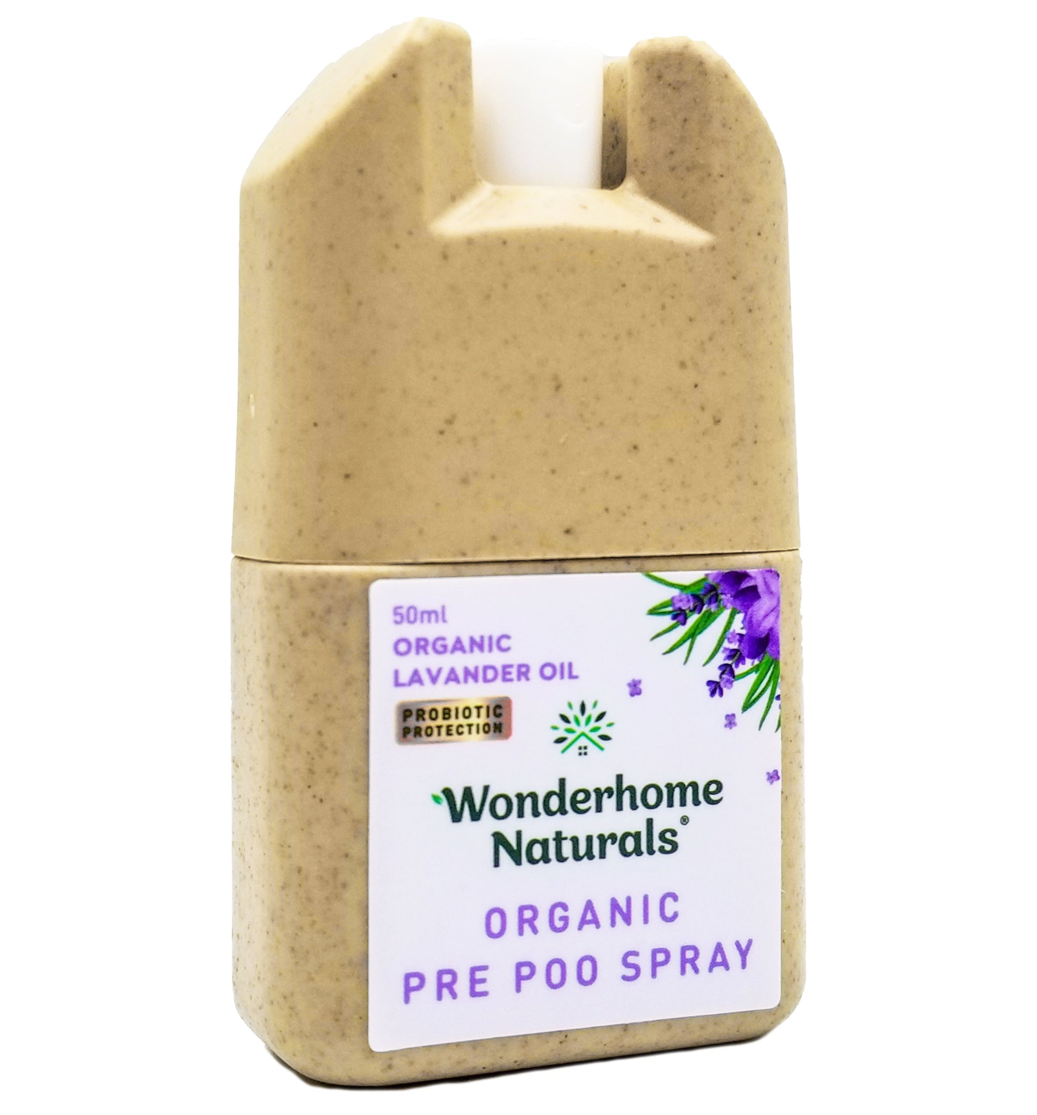Wonderhome Naturals Pre-Poo Spray - Organic Lavender Oil (50ml) | Lazada PH