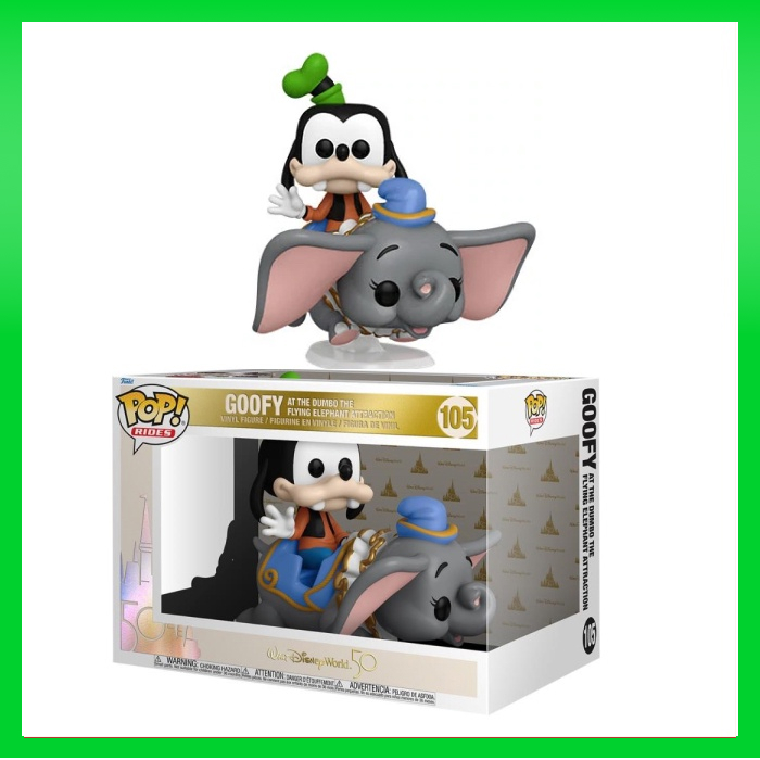 Rides Super Deluxe Walt Disney's 50th Anniversary Goofy At The Dumbo ...