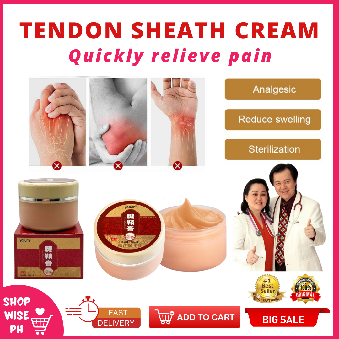 100% ORIGINAL Tendon Sheath Therapy Tenosynovitis Creams Pain Oil 50g ...