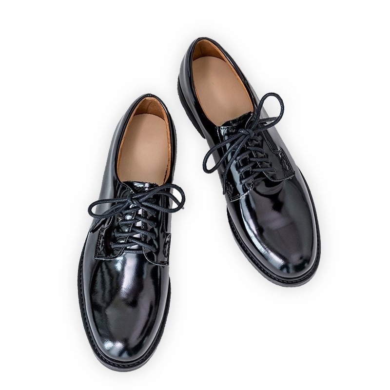 KASAI Shuta Black Security Guard Shoes Mens Utility Shoe Police Safety ...