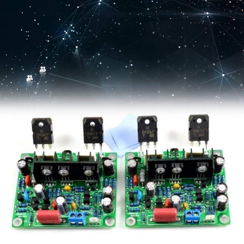 2Pcs Mx50 Se 100Wx2 Dual Channels Audio Power Amplifier Board Hifi ...