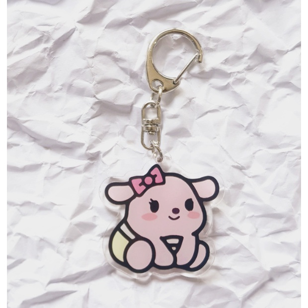 【PRETTY】 Muscle Charm Sanrio Muscle Keychain Macho Melody Kuromi ...