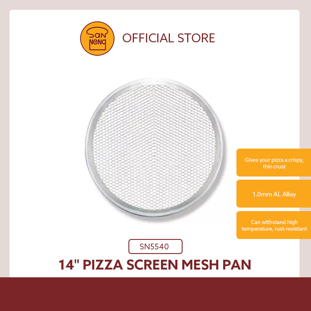 Sanneng 14" Pizza Screen Mesh Pan (SN5540) | Lazada PH