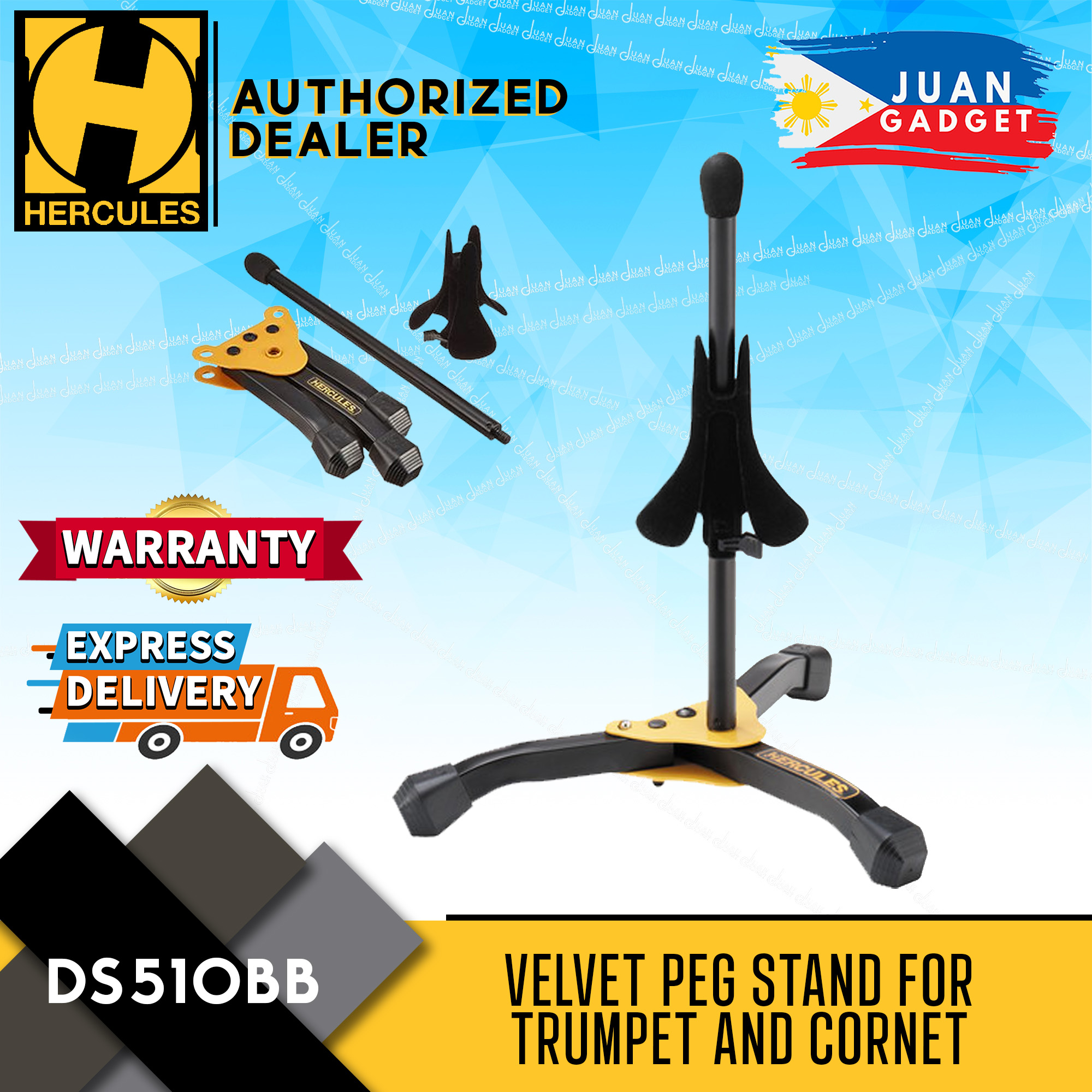 Hercules DS510BB Trumpet Cornet Stand | JG Superstore | Lazada PH