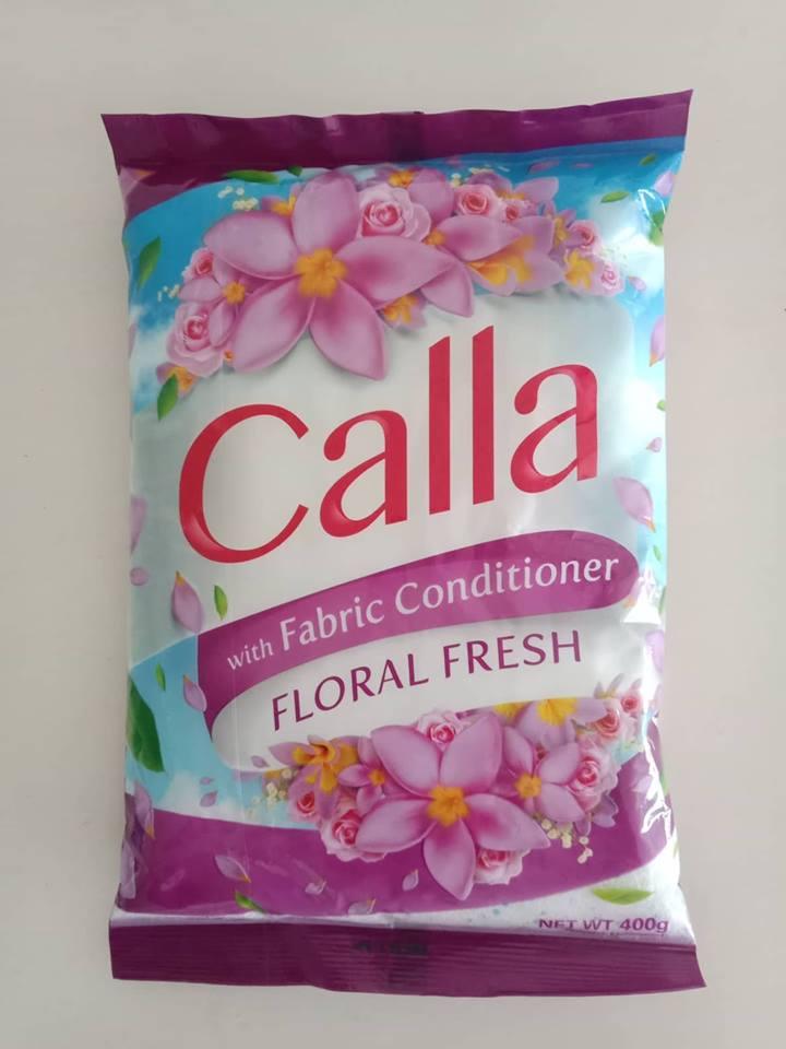 Calla Powder with Fabric Conditioner - Floral Fresh (3 x 400 grams ...