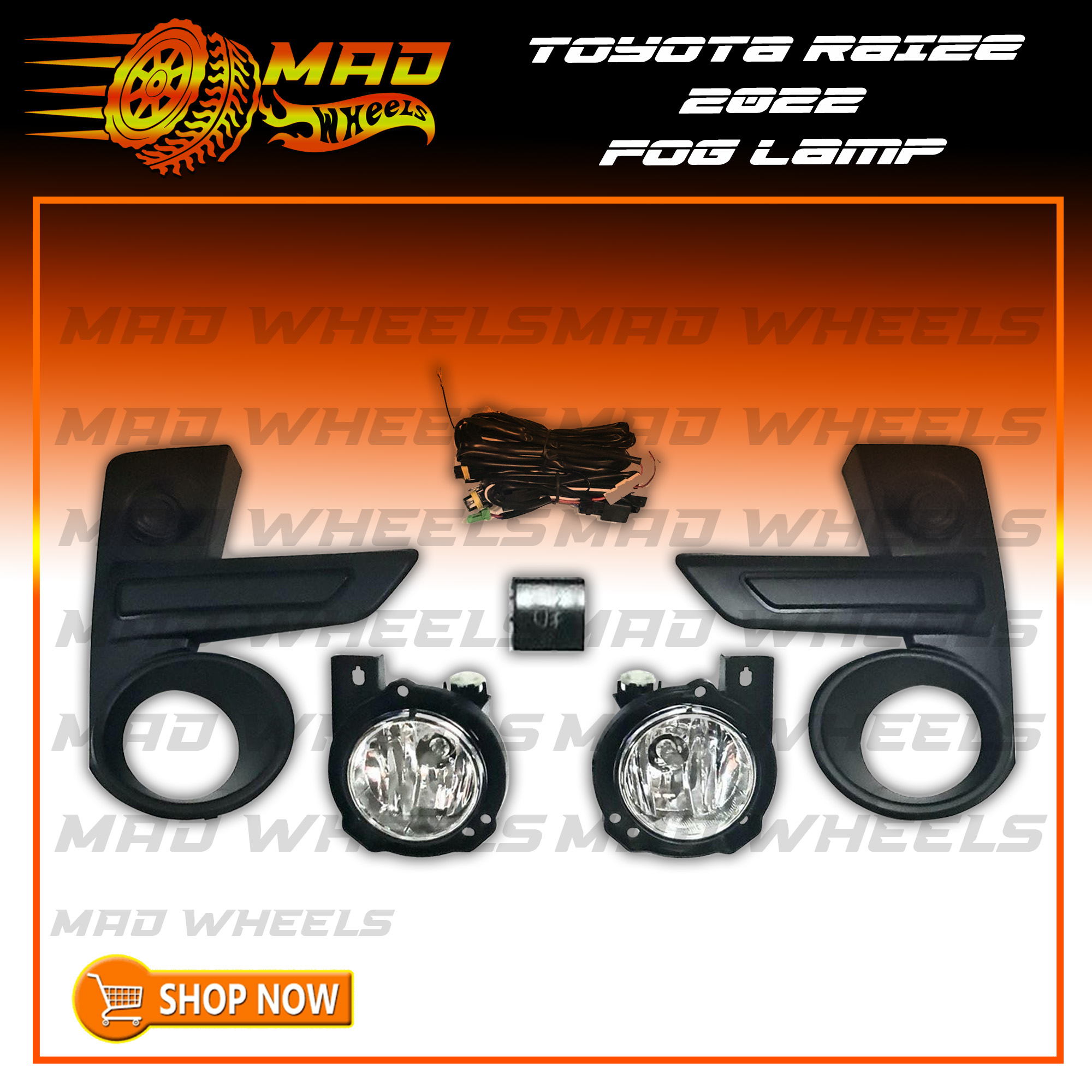 Toyota Raize 2022 Fog Lamp / Fog Light Assembly | Lazada PH