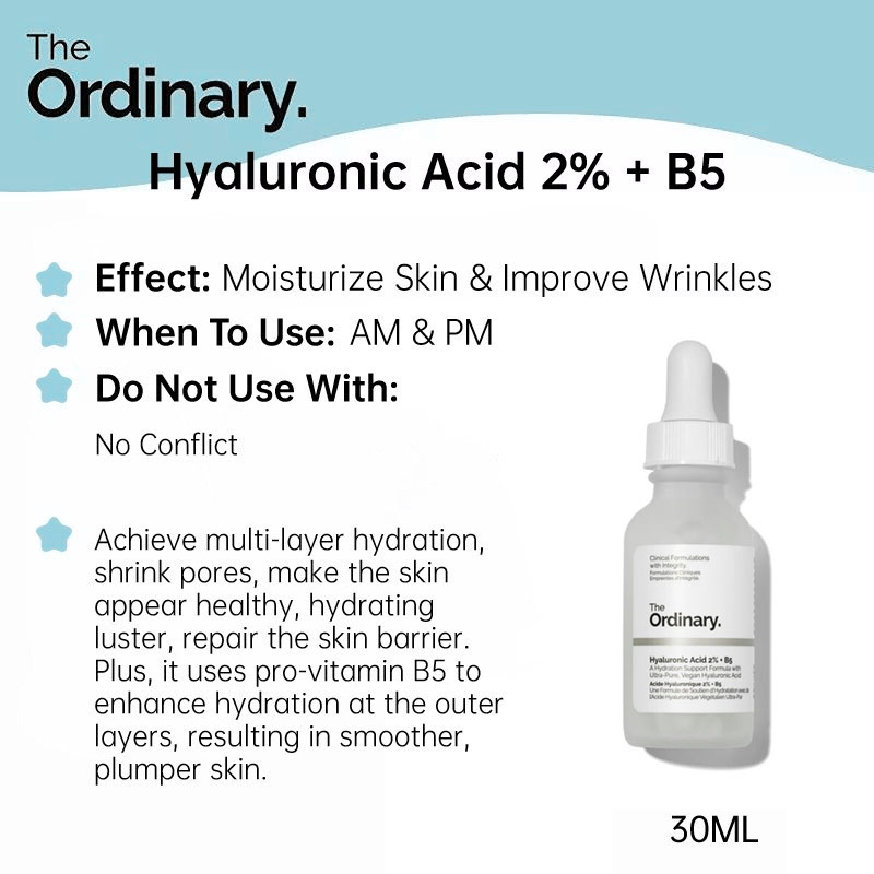 The Ordinary Hyaluronic Acid2%+B5 (30ml) | Lazada PH