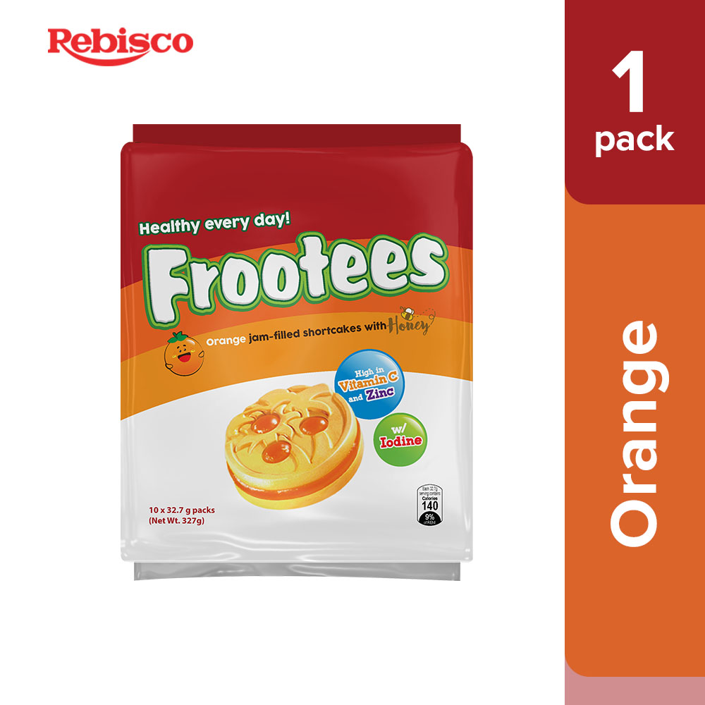 Frootees Orange 32.7g x 10 pcs | Lazada PH
