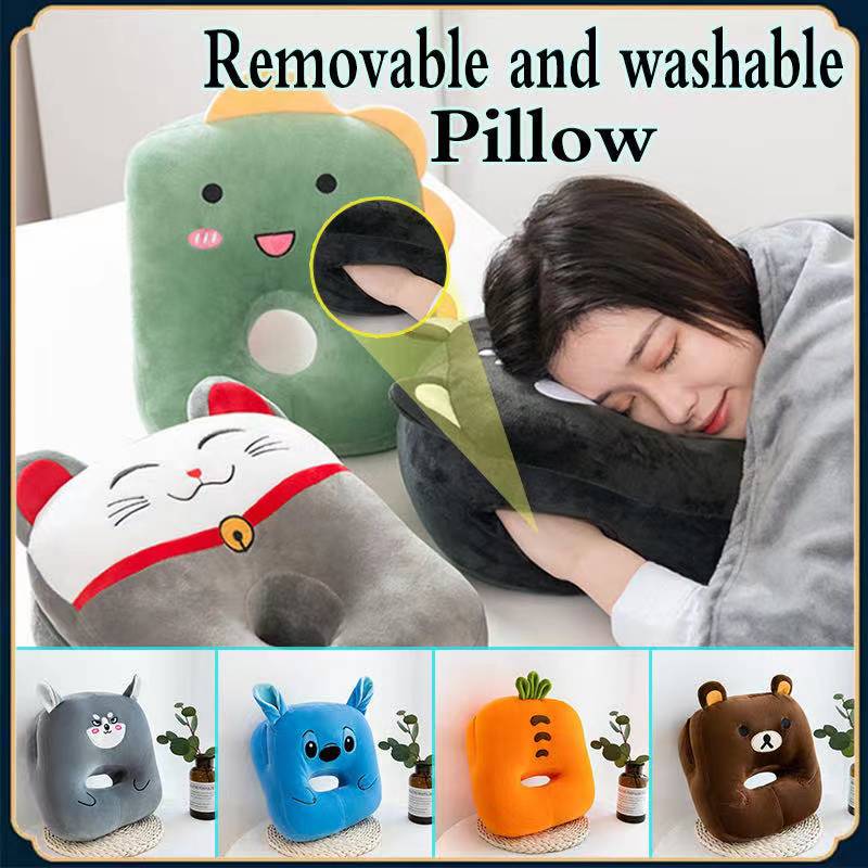 2 in 1 Pillow Cushion for Office or Student Nap Pillow Desk pillow ...