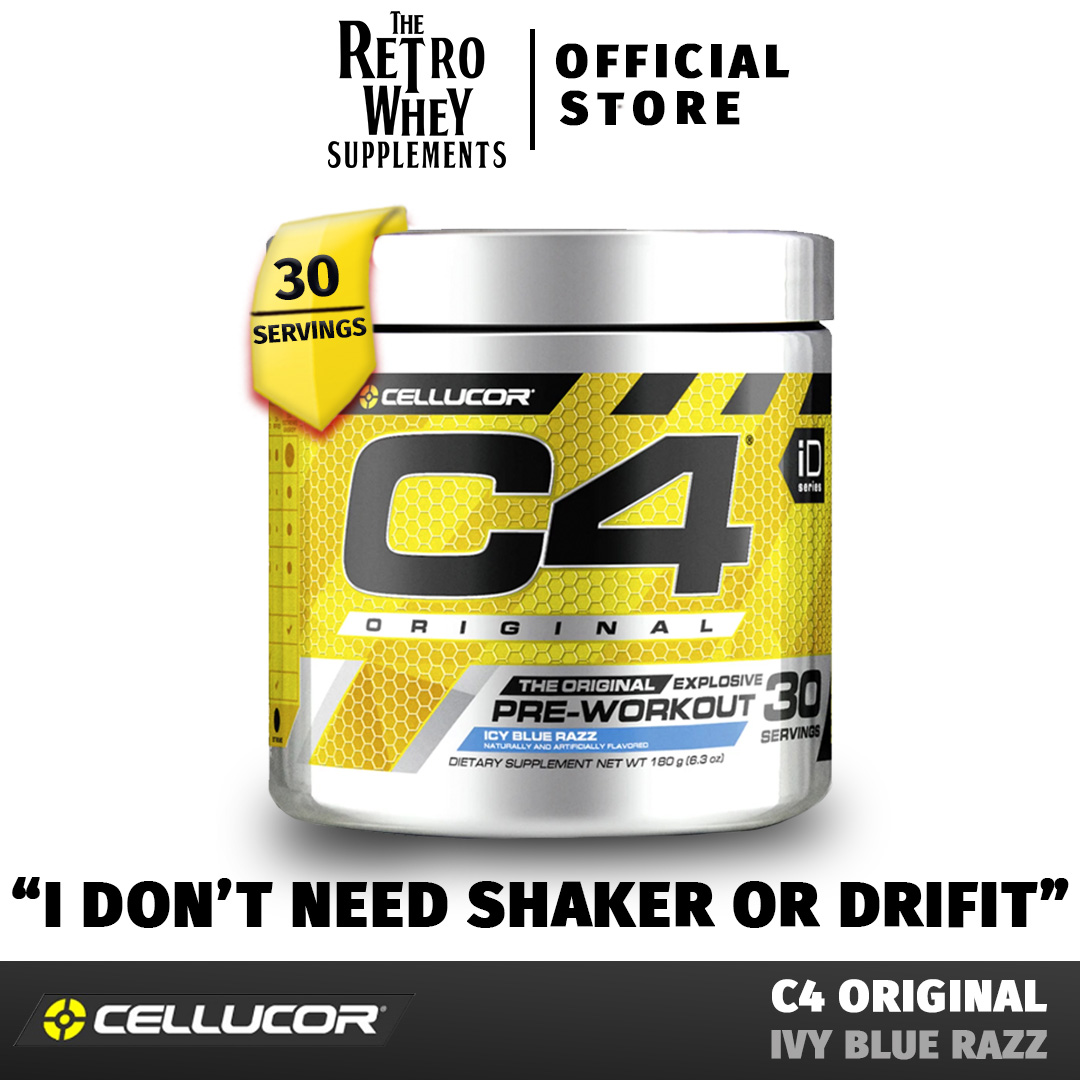 Cellucor C4 Original Explosive Pre Workout, Bottle of 30 Servings with ...