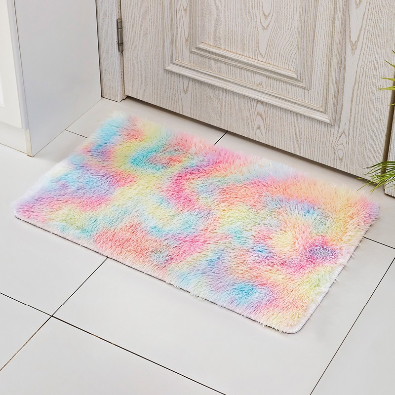 50*80cm Carpet Soft Fluffy Rugs Shaggy Dining Room Floor Home Bedroom ...