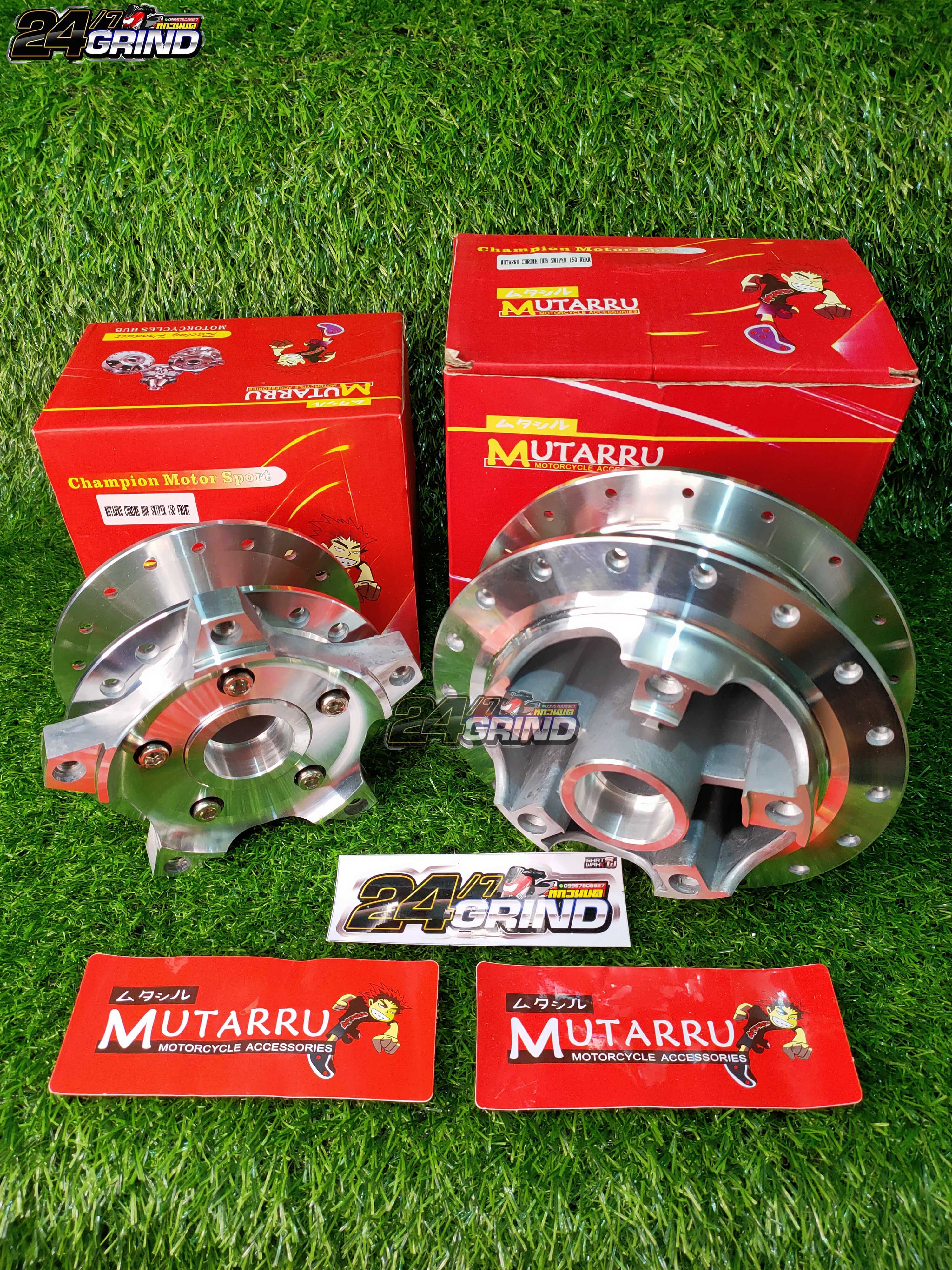 CHROME HUB MUTARRU FOR YAMAHA SNIPER 150 MX (JAPAN MADE) | Lazada PH
