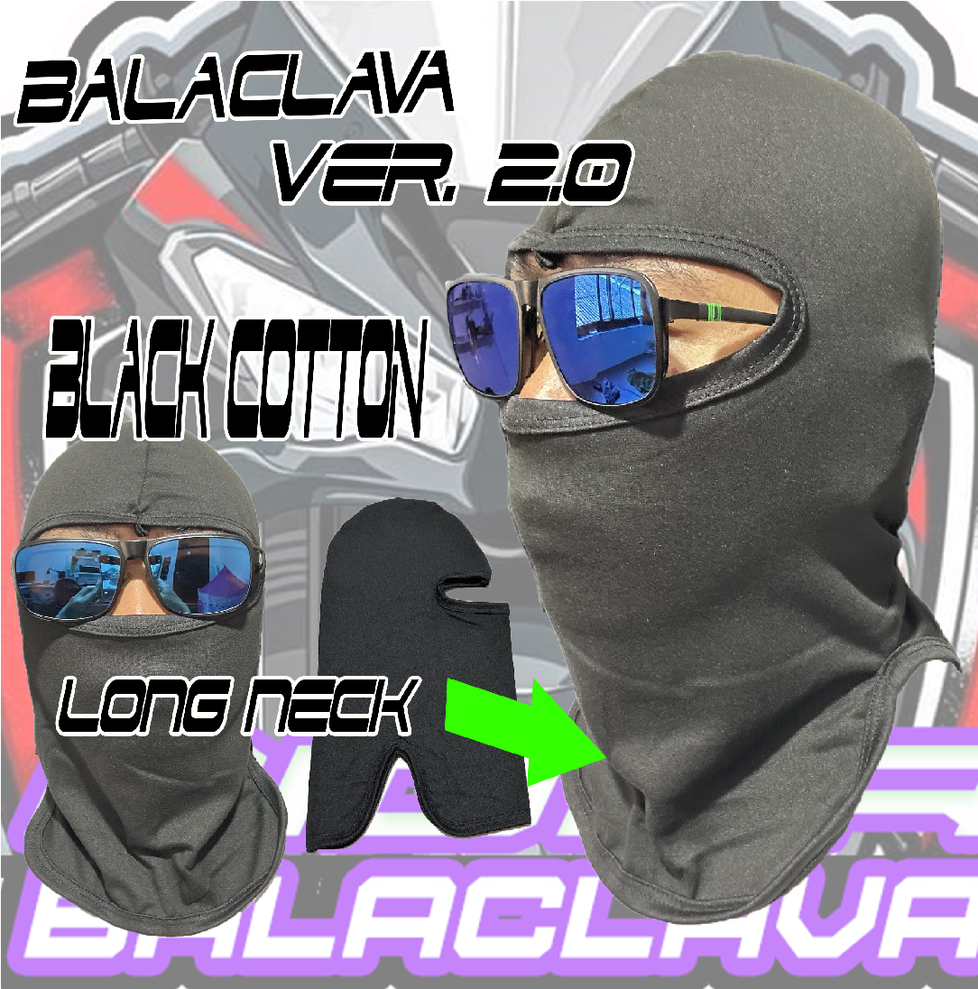 Motorcycle Balaclava Camouflage Bonnet Full Face helmet plain Black ...