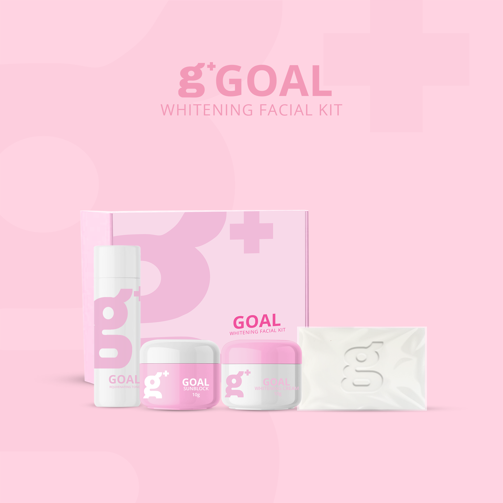 G+ GOAL WHITENING FAIAL KIT | Lazada PH