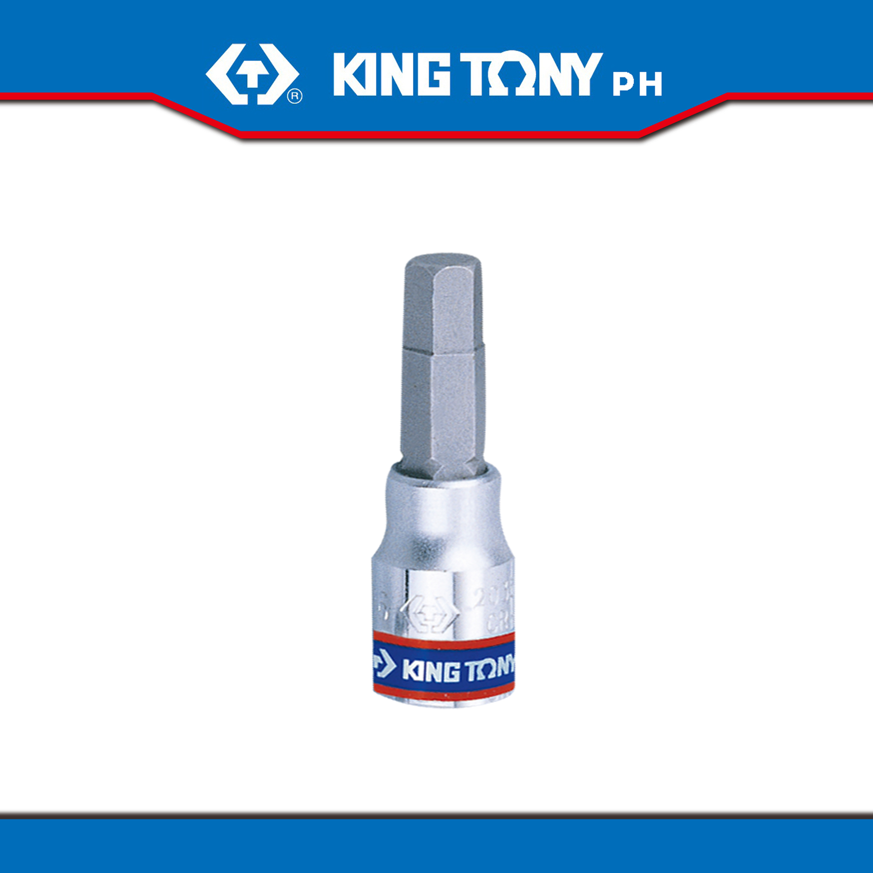 King Tony #2035, 1/4" Drive Hex Bit Socket ( 3mm - 10mm ) | Lazada PH
