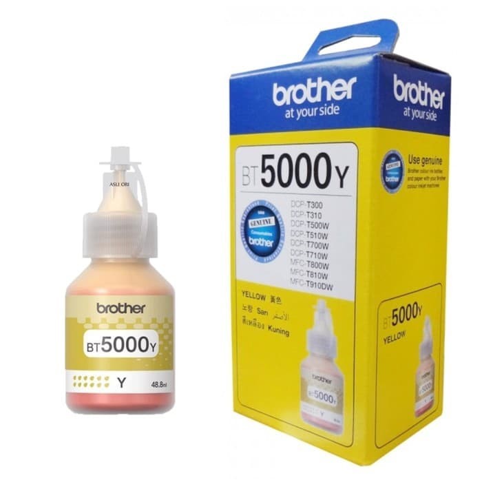 BROTHER BT5000 Yellow Original Ink 48.8ml | Lazada PH