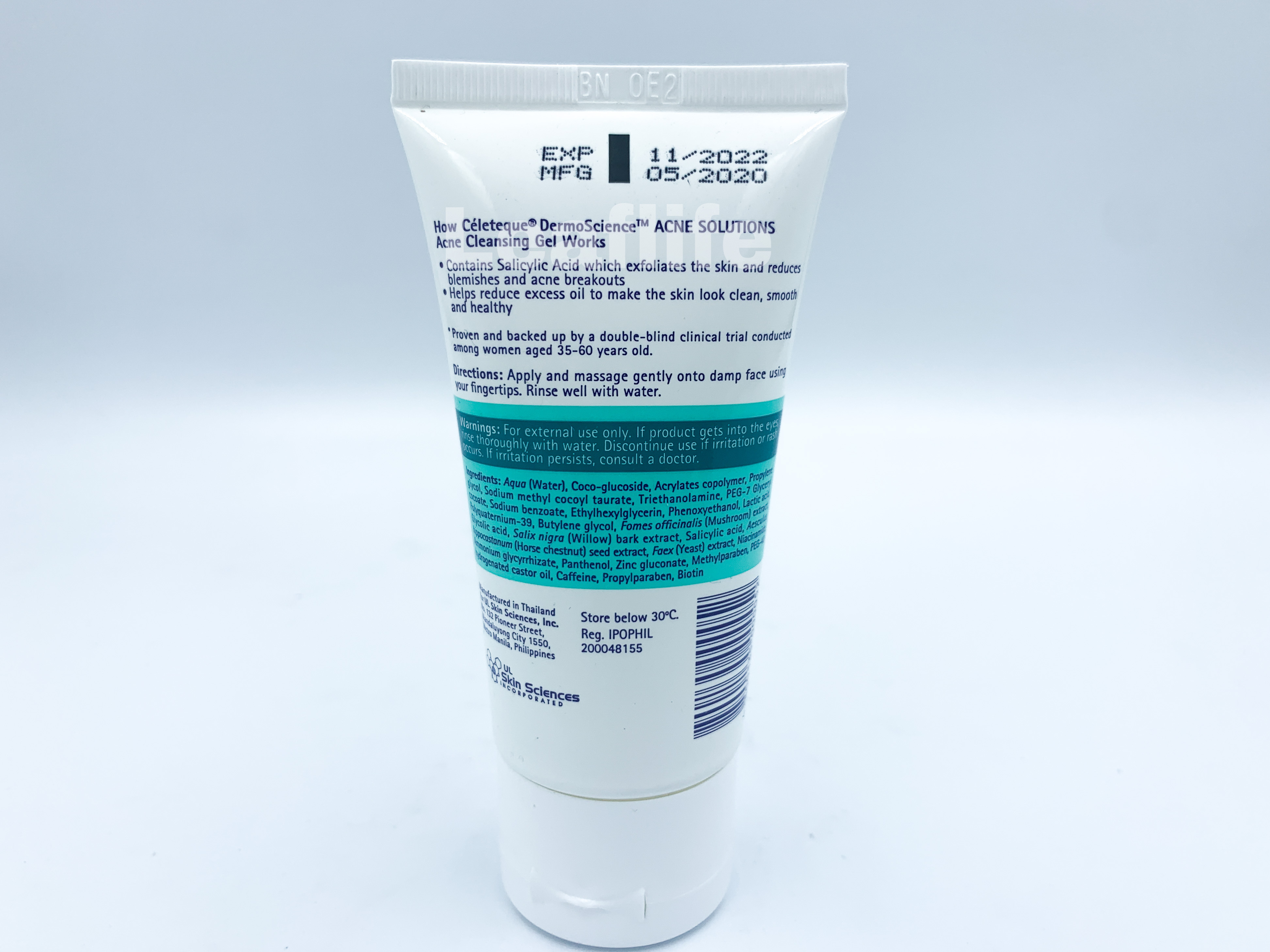 Celeteque Acne Solutions Acne Cleansing Gel with Hydroxy Acids 50 ml ...