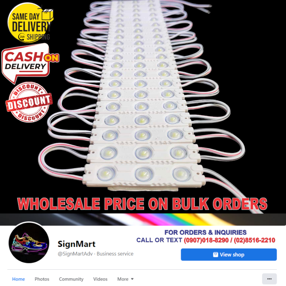 20pcs Super Bright 2835 Injection 3 Led Module Light 1.2watts 12V for ...